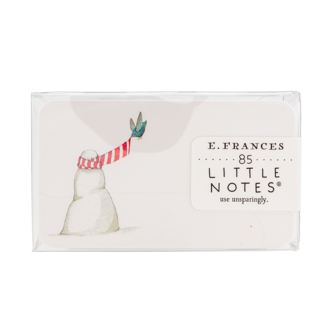 E. Frances Little Notes - Snowman