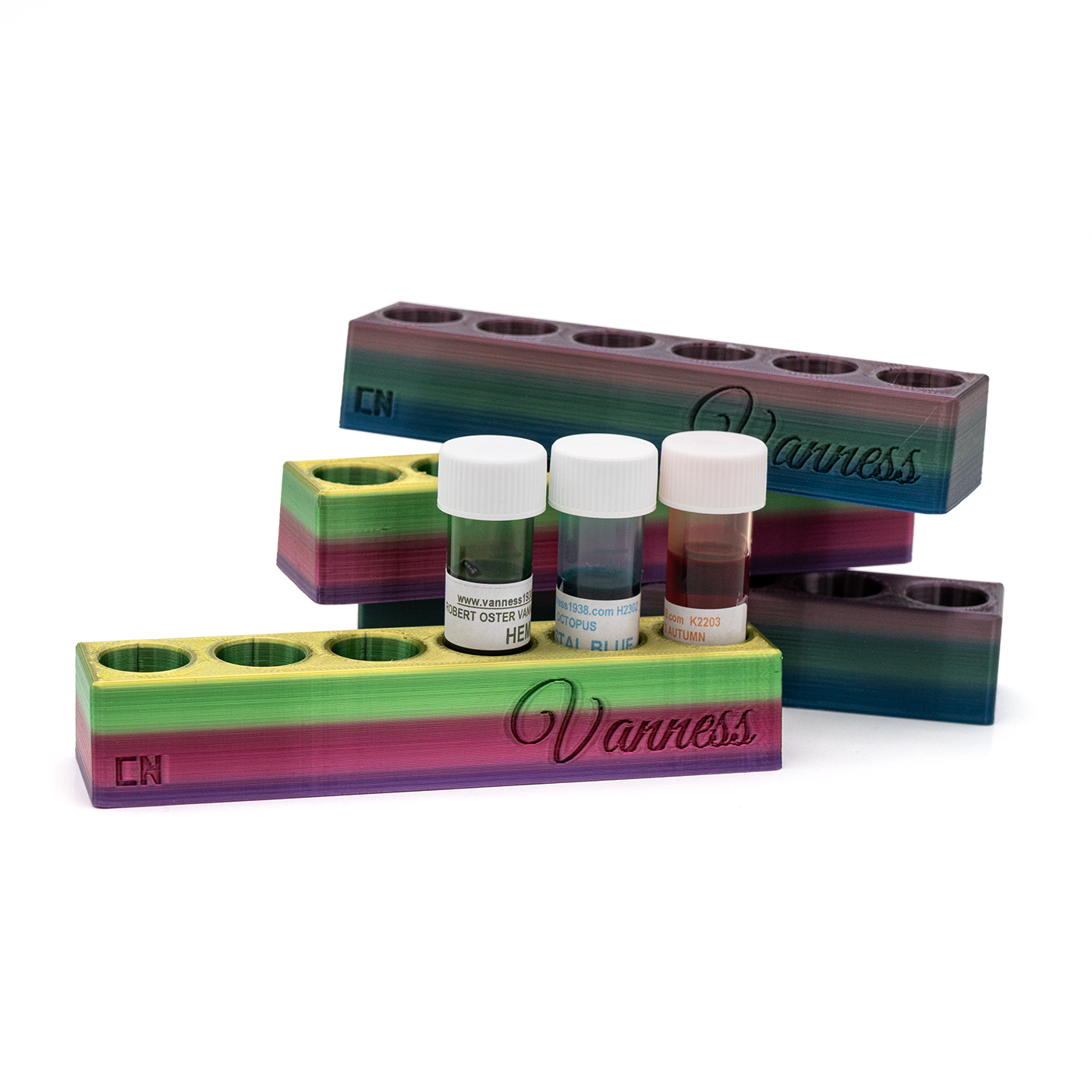 Vanness Sample Storage Multichromatic 6 Ink Vial Holder