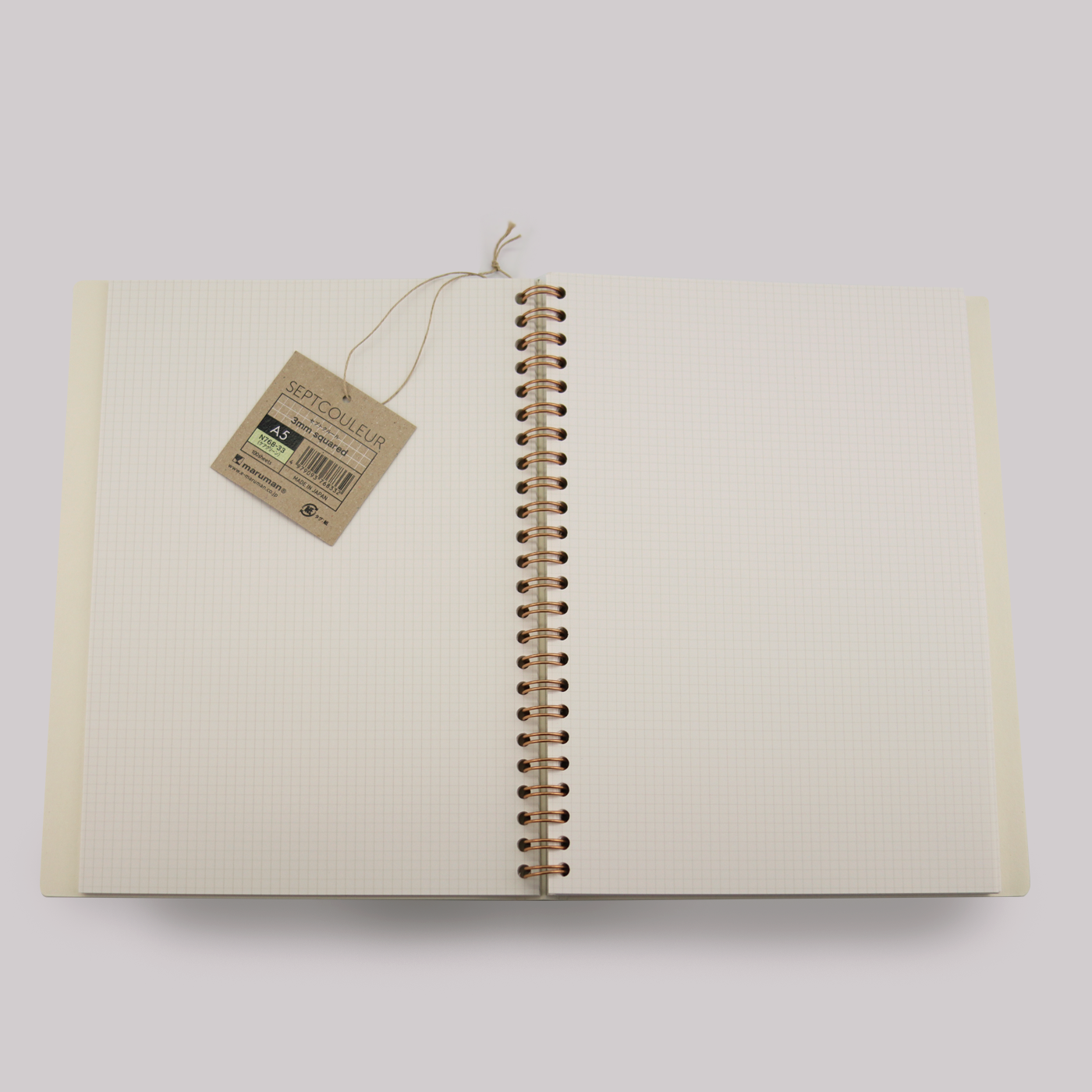 Maruman Septcouleur Notebooks A5 - 3mm Grid