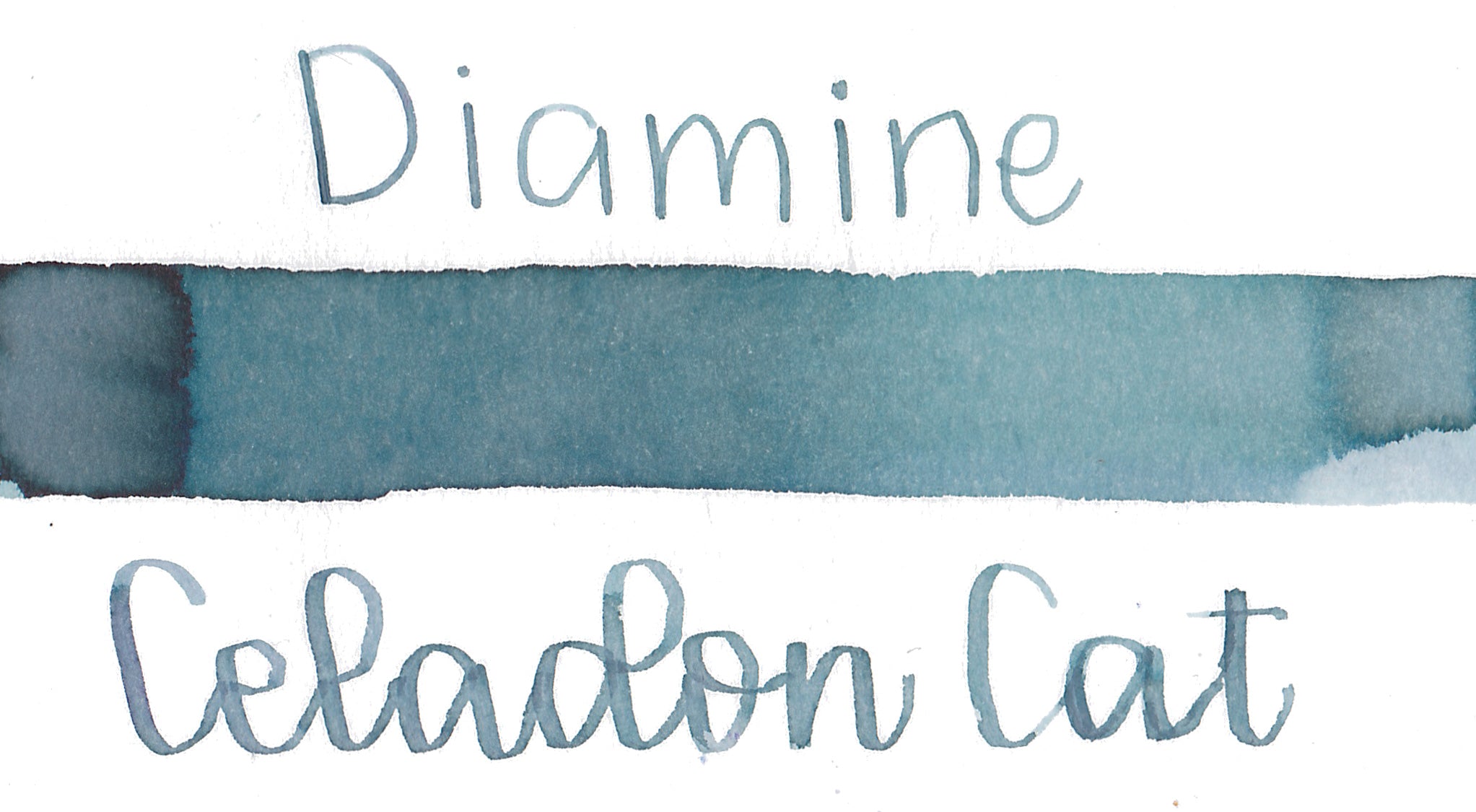 Diamine Celadon Cat Reddit Ink Project