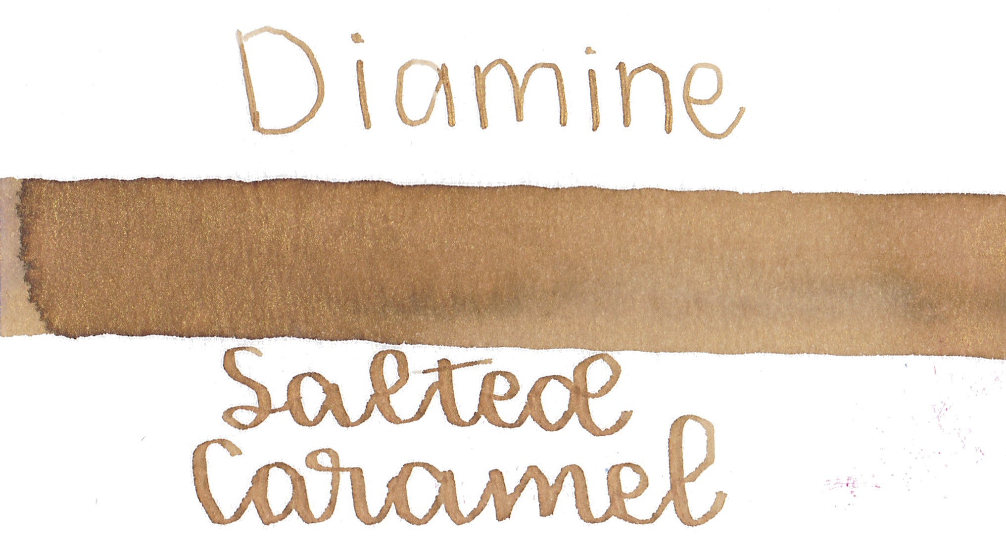 Diamine Black Edition Salted Caramel Shimmer Ink
