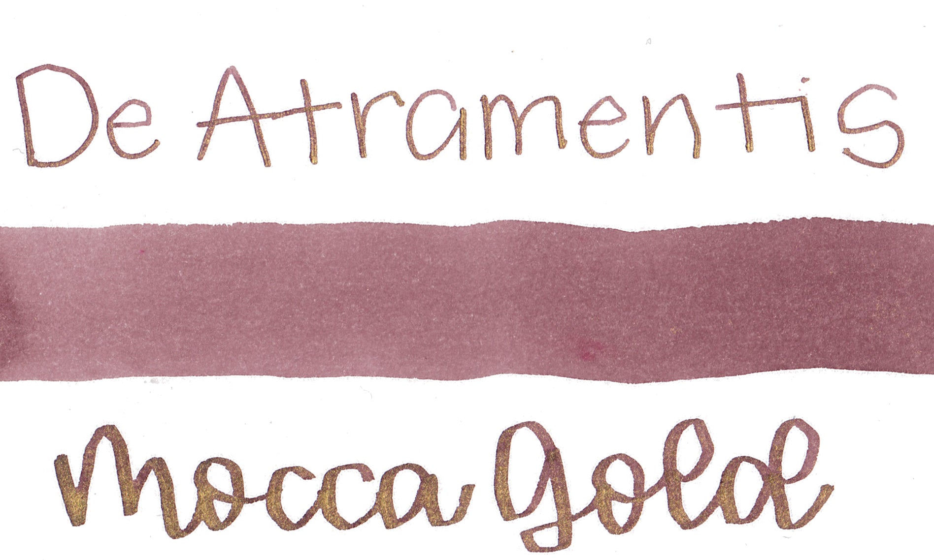 De Atramentis Pearlescent Mocca Gold