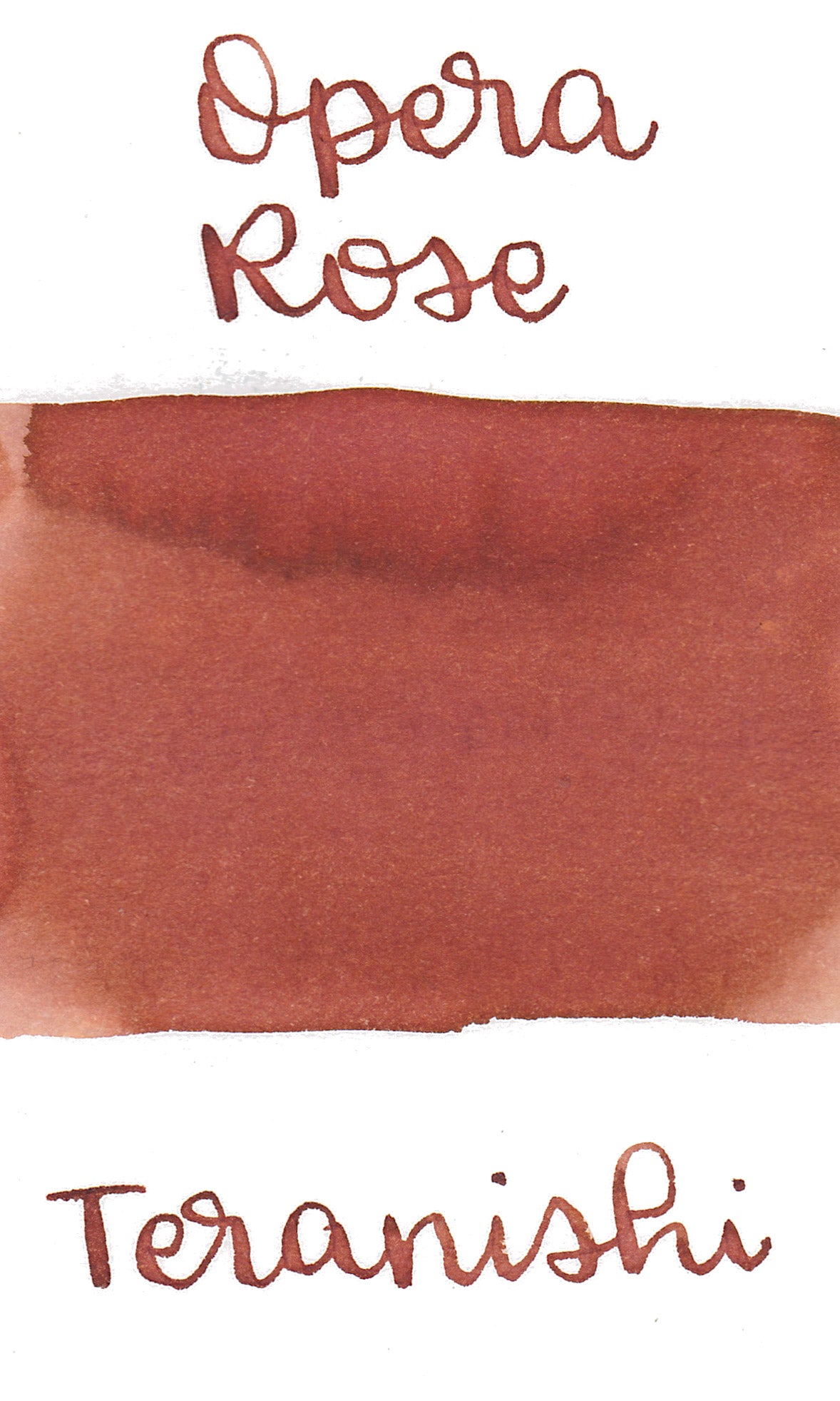 Teranishi Guitar Ink - Opera Rose