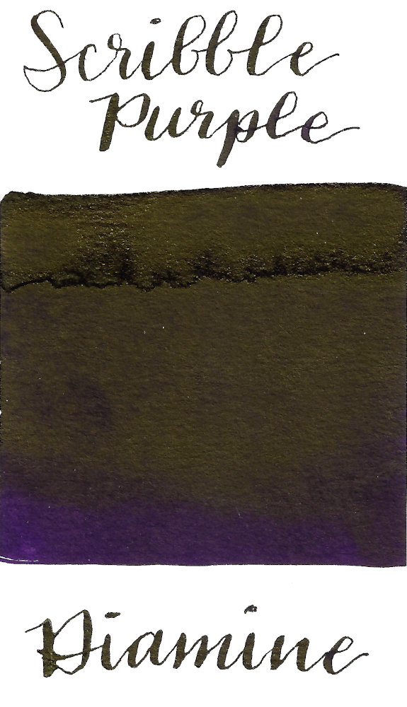 Diamine Scribble Purple
