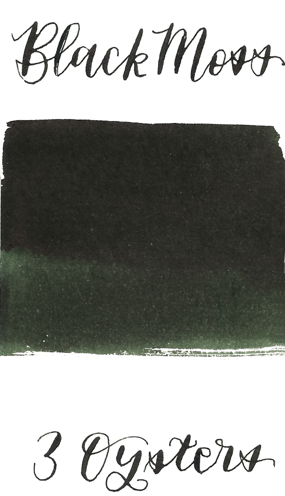 3 Oysters Ink - Delicious Black Moss