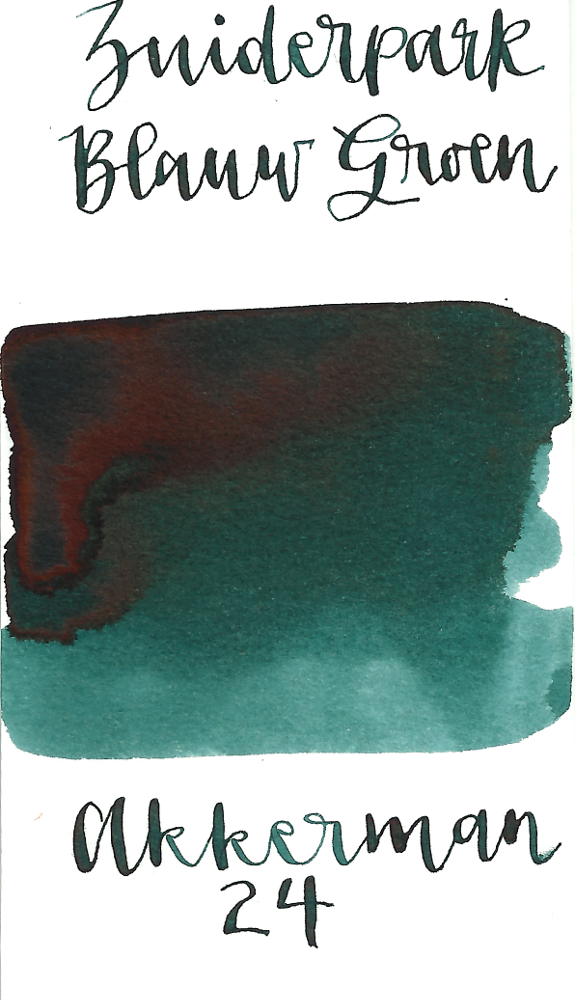 Akkerman Ink 24 Zuiderpark Blue-Green