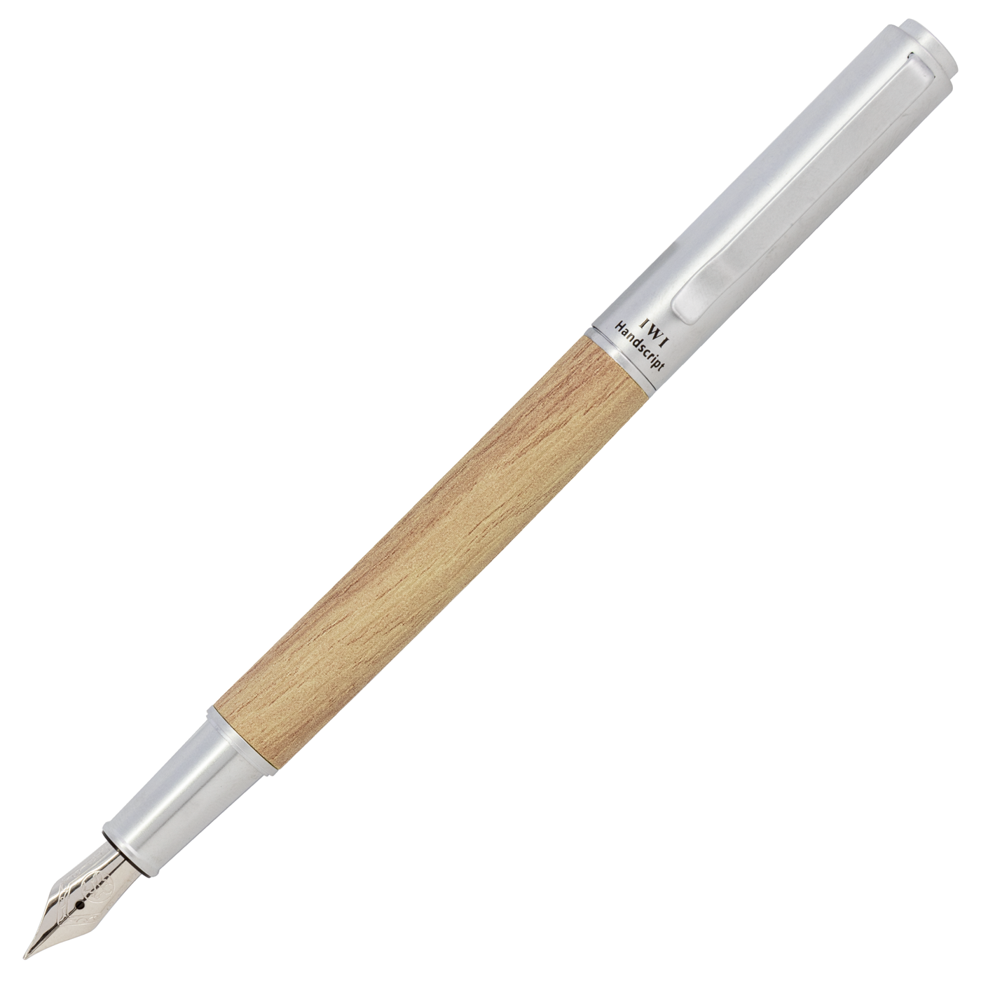 IWI Handscript Fountain Pen- Beige Wood