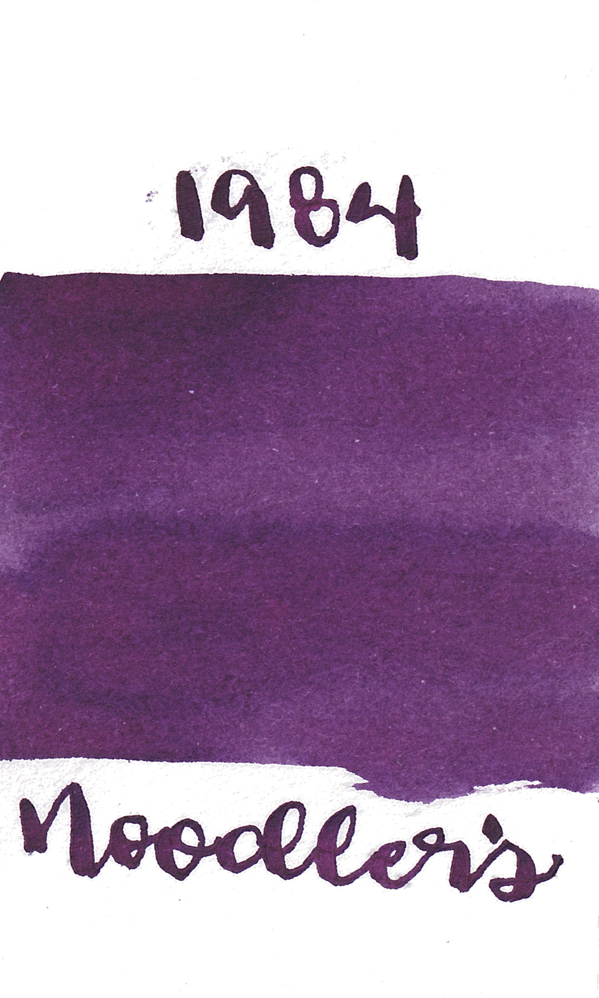 Noodler's 1984 Regular Lineup