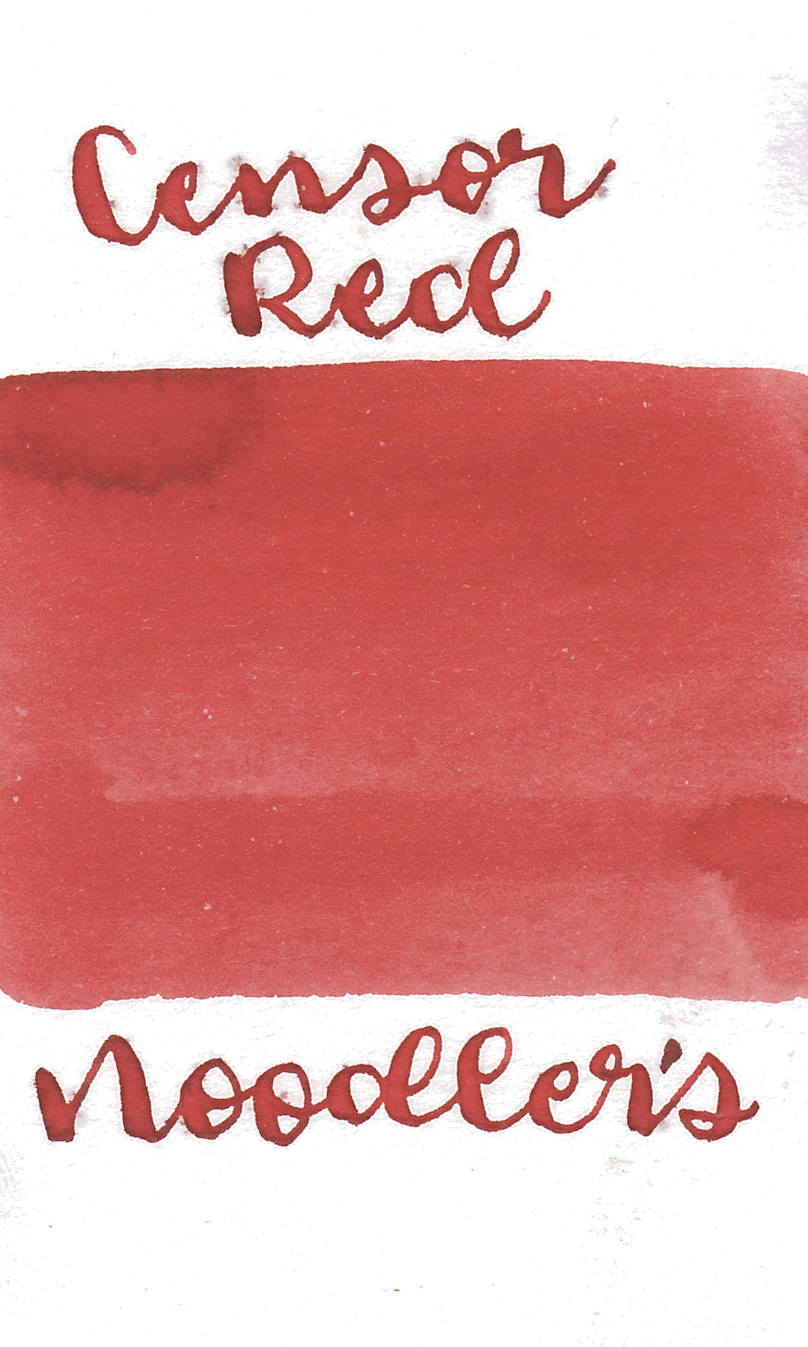 Noodler's Brevity Red