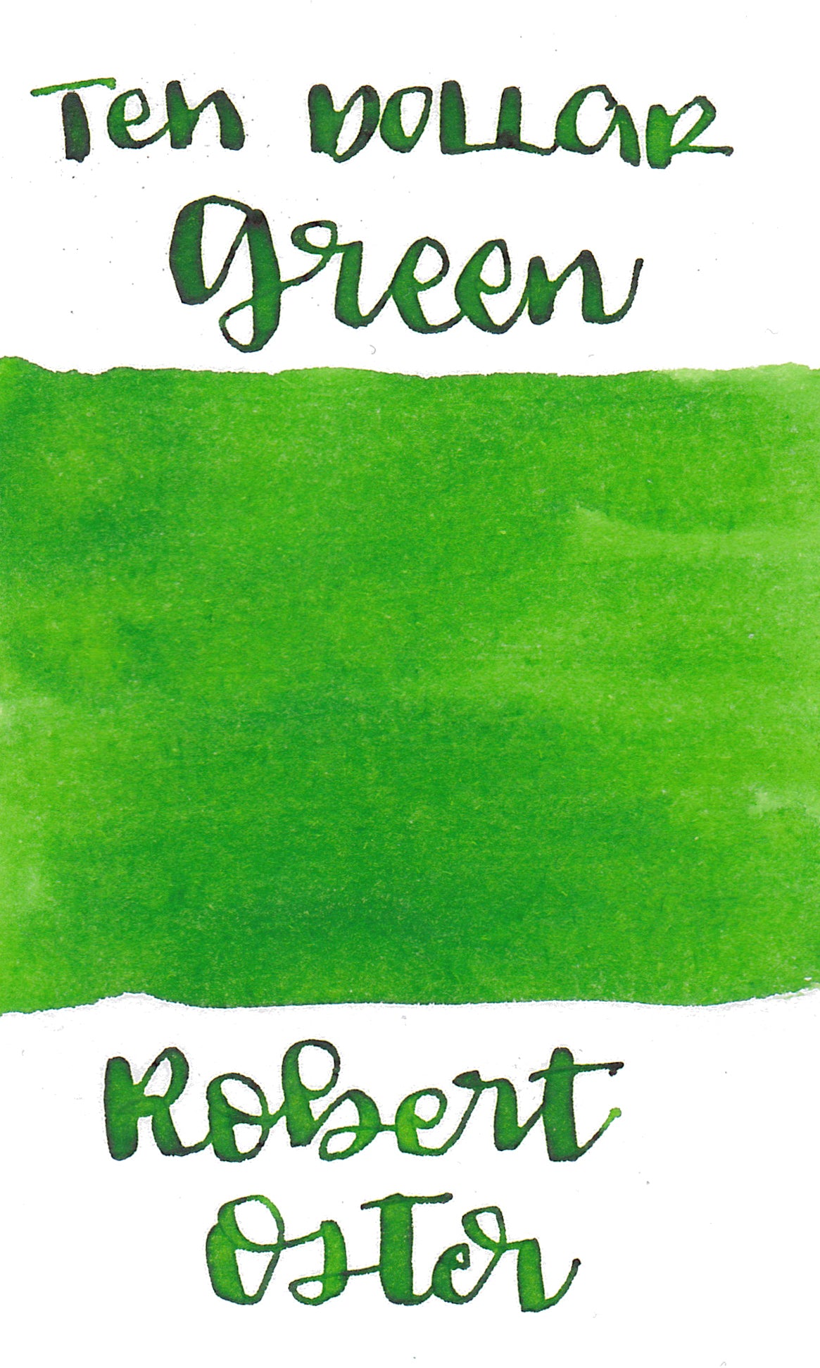 Robert Oster Aussie Ten Dollar Green